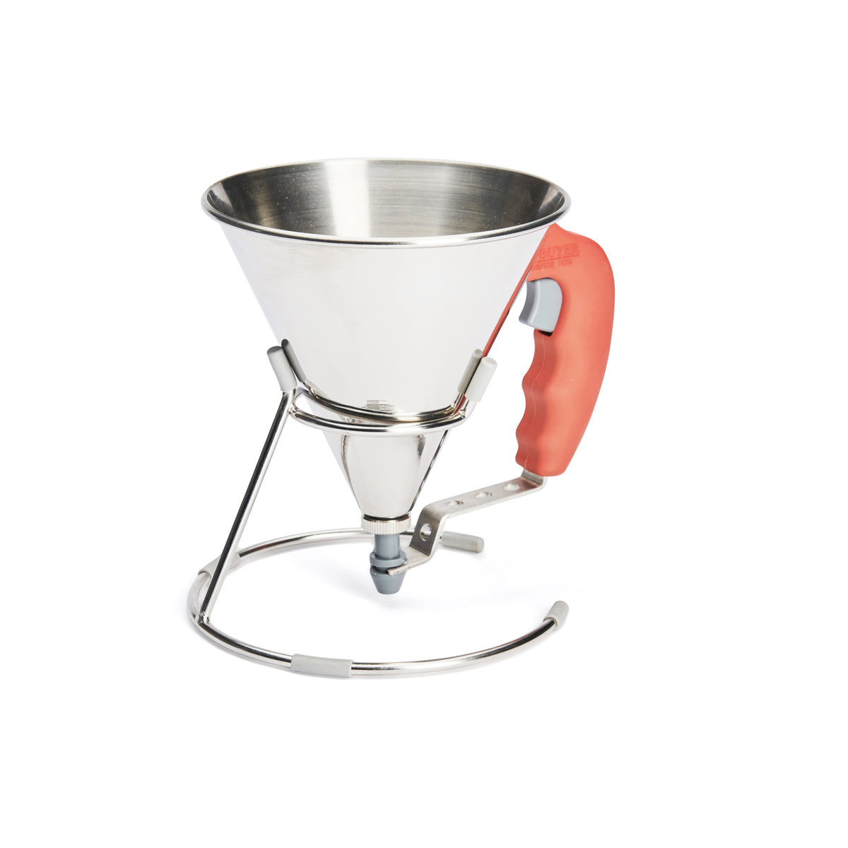 De Buyer Kwik Mini Piston Funnel - Red — HAUSwares