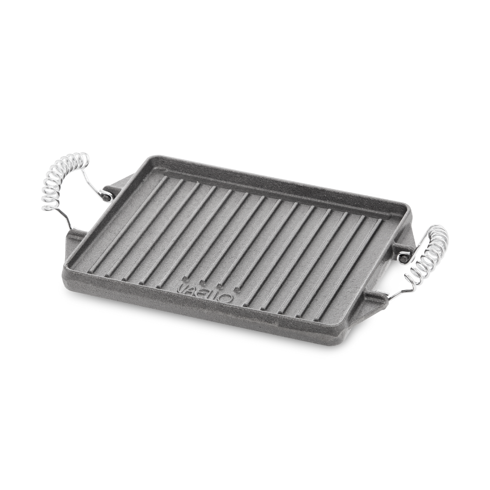 Vaello Cast Iron Griddle - Rectangular - 47cm x 27cm — HAUSwares
