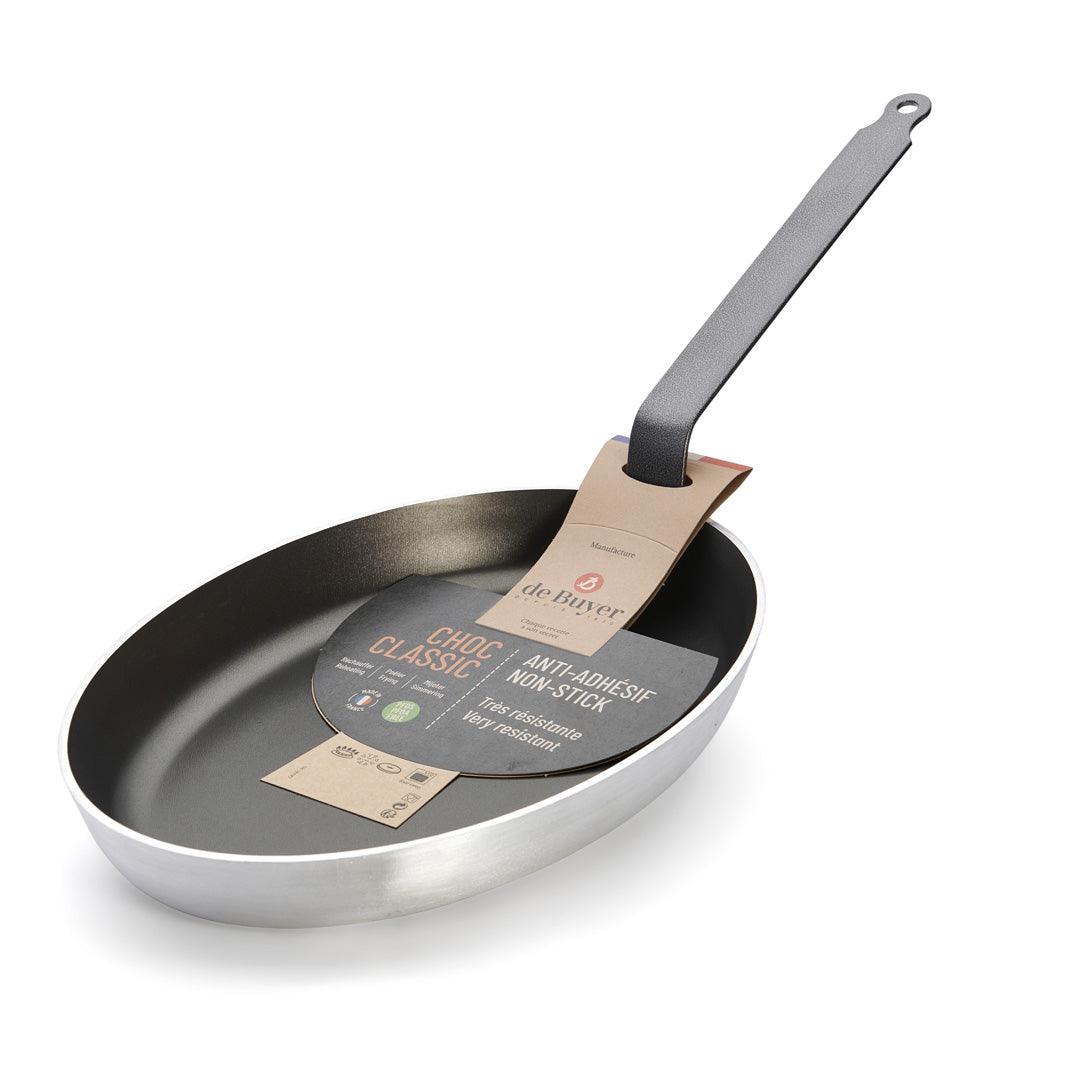 De Buyer Choc Resto 36cm Oval Fish Frying Pan — HAUSwares